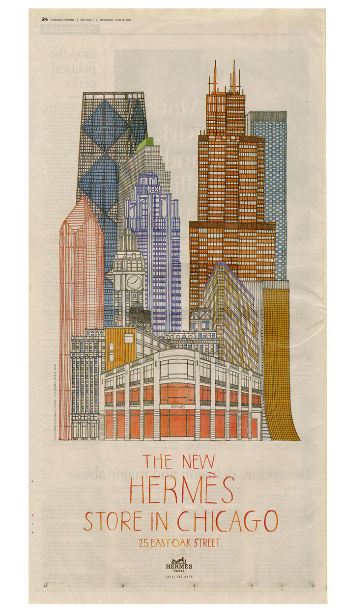 Hermès Chicago | Nigel Peake